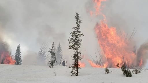 Burning of slash piles seen from Vail Mountain wraps up years of ...